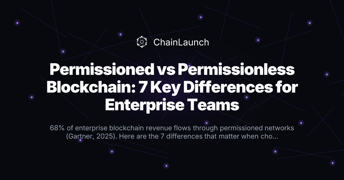 Permissioned vs Permissionless Blockchain: 7 Key Differences for ...